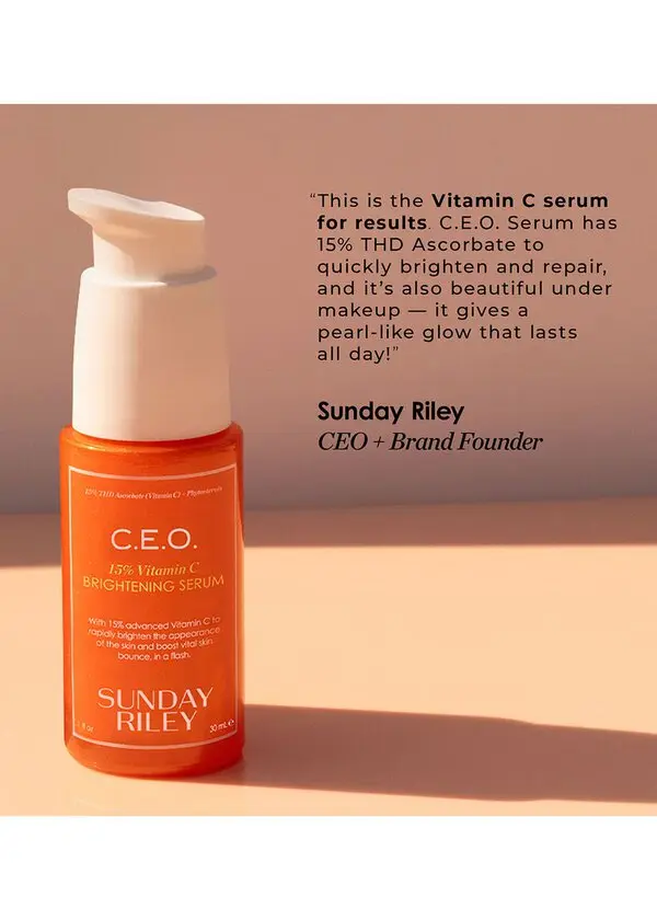 Sunday Riley C.e.o. 15% Vitamin C Brightening Serum - N/a