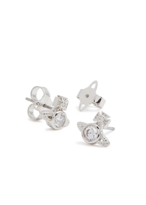 VIVIENNE WESTWOOD Orb Crystal-embellished Stud Earrings