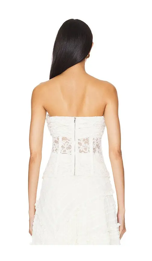 Rokh Twisted Knot Laced Corset