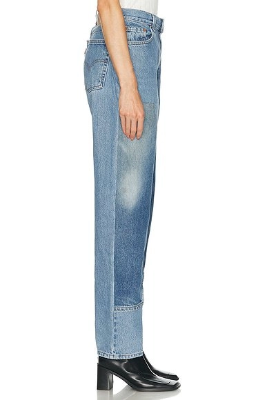 ALIGRACE Vintage Carpenter Jeans - Medium Dark