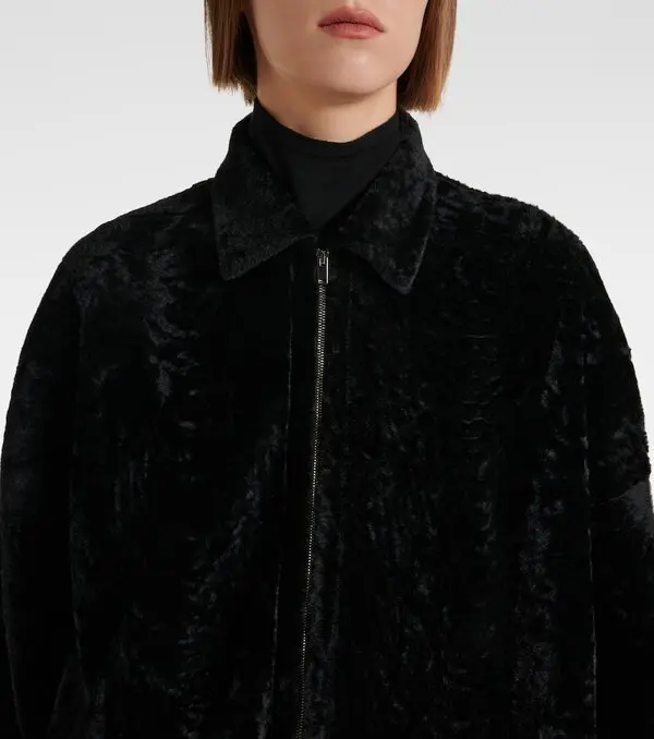 THE ROW Sheeran Shearling Coat