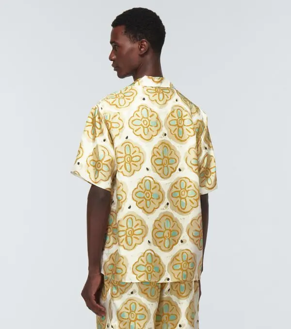 Commas Printed Silk Shirt - Multicoloured