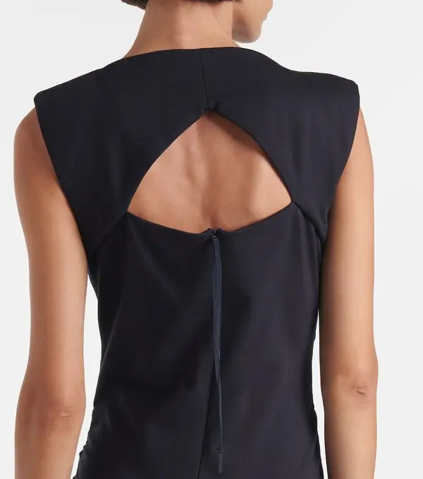 Dorothee Schumacher Draped Midi Dress