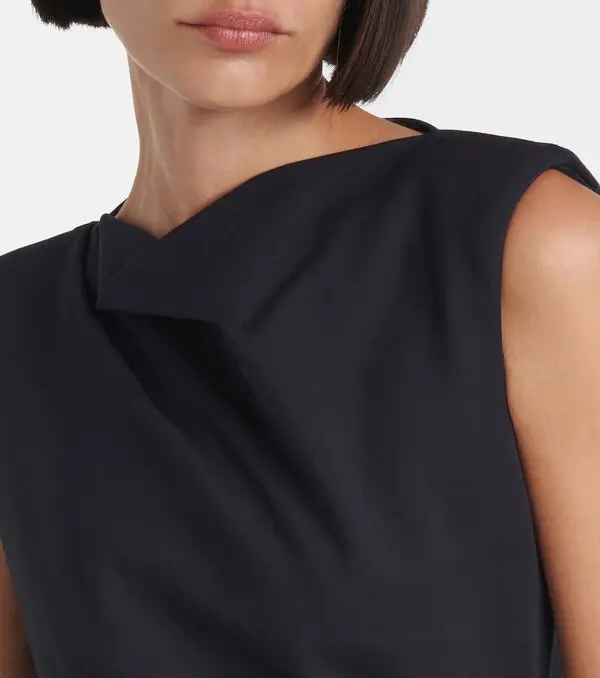 Dorothee Schumacher Draped Midi Dress