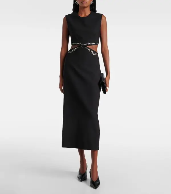 Dorothee Schumacher Embellished Midi Dress