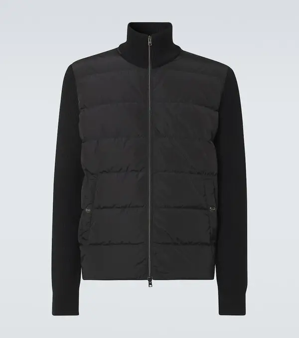 Herno Wool-trimmed Down Jacket