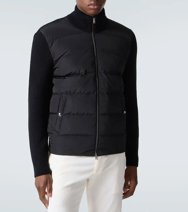 Herno Wool-trimmed Down Jacket