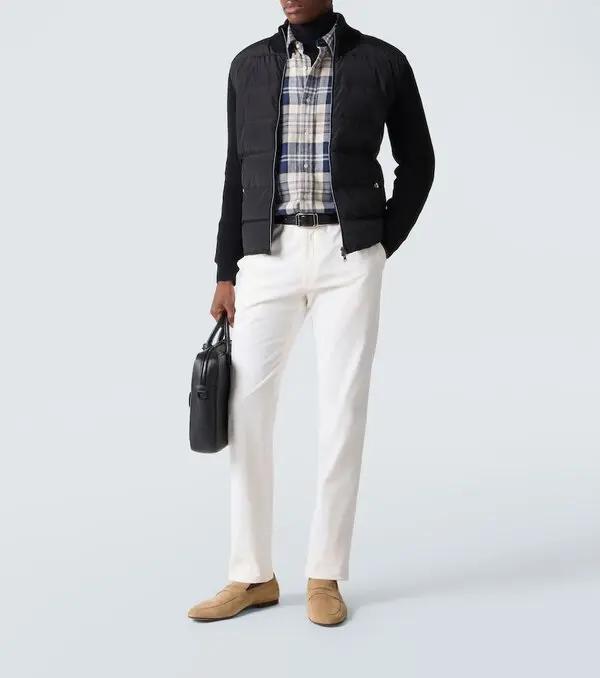 Herno Wool-trimmed Down Jacket