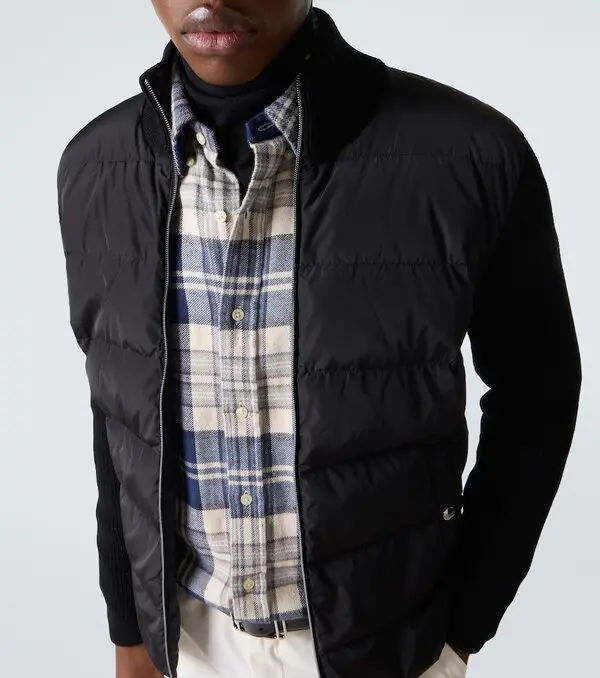 Herno Wool-trimmed Down Jacket