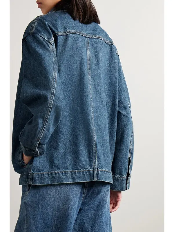 Co Denim Bomber Jacket