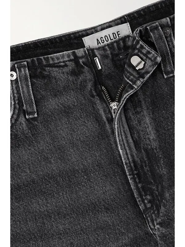 AGOLDE Lex Low-rise Wide-leg Organic Jeans