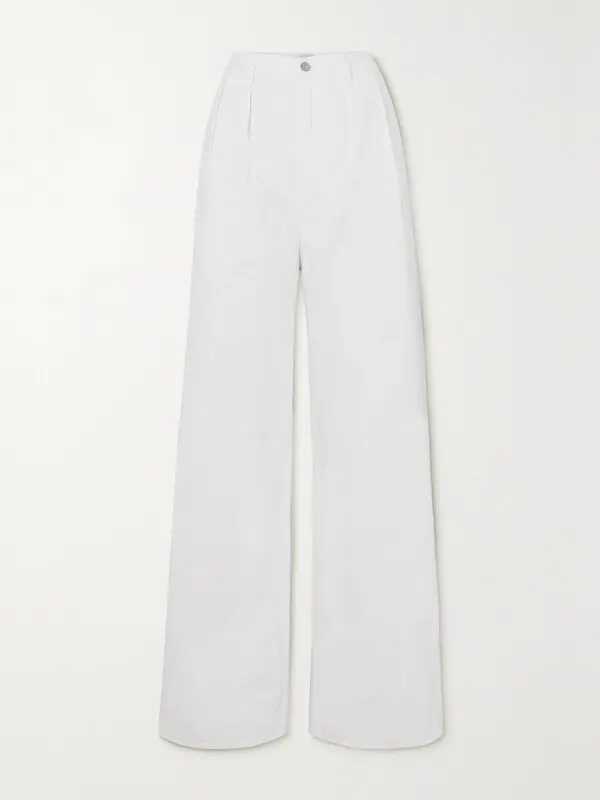 Citizens Of Humanity Maritzy Pleated Organic Boyfriend Jeans - Neutrals
