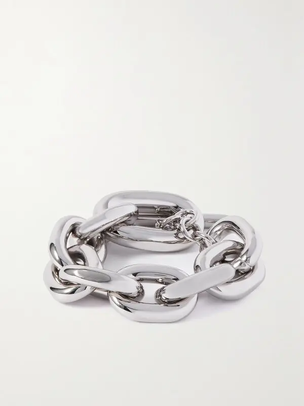 Rabanne Xl Tone Bracelet - Silver