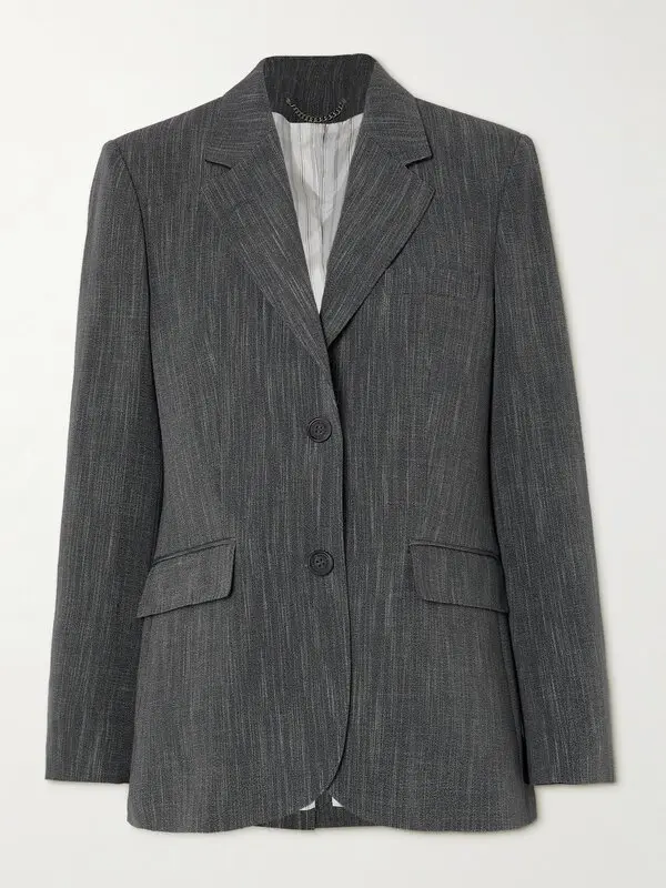 GOLDEN GOOSE Wool-blend Blazer - Gray