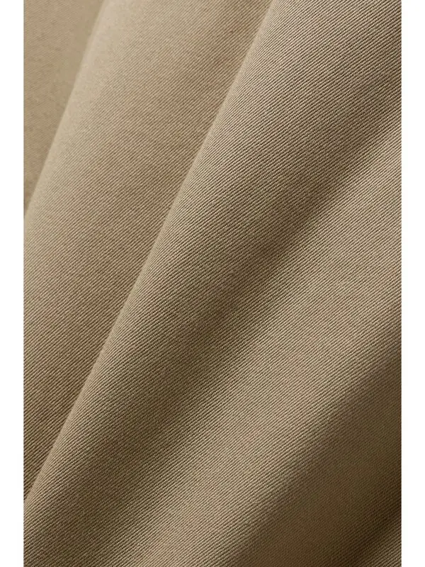 NILI LOTAN Johan Cotton-twill Wide-leg Trousers