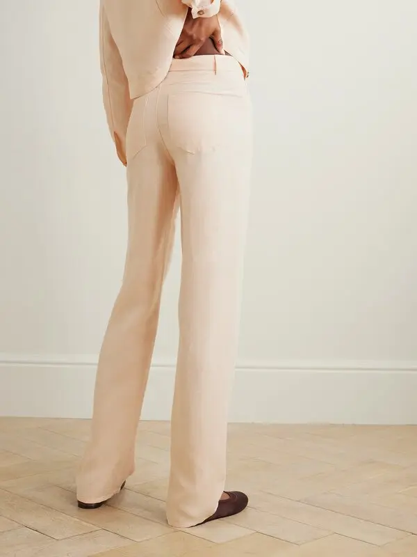 Loulou De Saison Loulou Studio Peran Woven Straight-leg Trousers