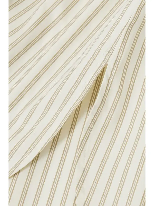 GOLDEN GOOSE Striped Cotton-poplin Shirt
