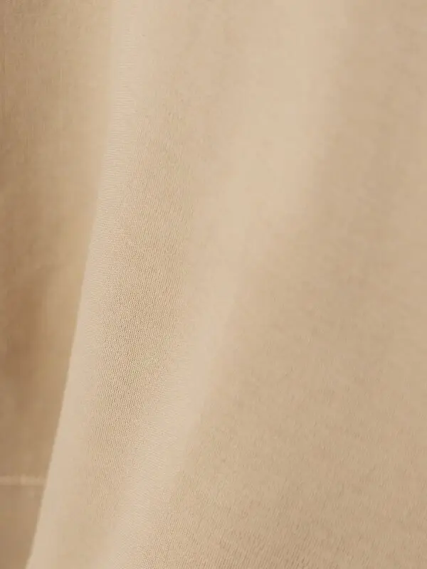 Wardrobe.NYC Cropped Cotton-jersey T-shirt