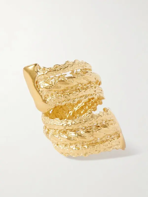 YSSO Aella -plated Bronze Ring - Gold