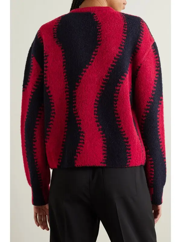 Loewe Wool-blend Jacquard Sweater