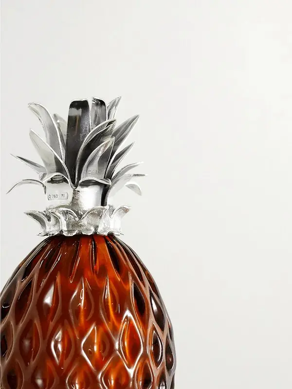 Buccellati Pineapple Sterling And Glass Table Marker