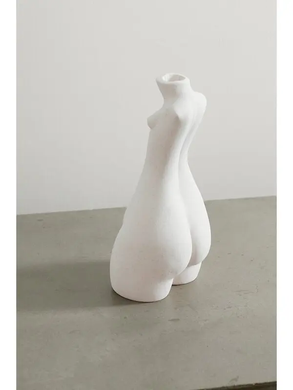 Anissa Kermiche Tit For Tat Ceramic Candlestick