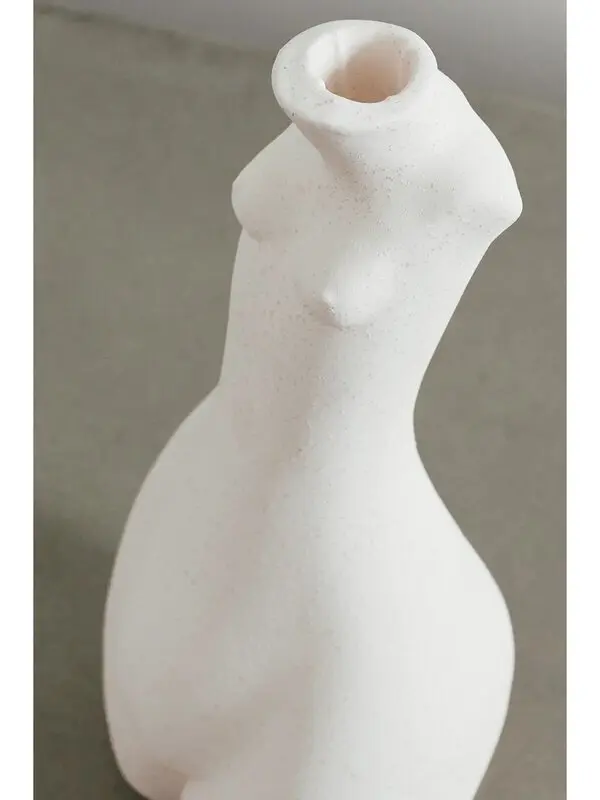Anissa Kermiche Tit For Tat Ceramic Candlestick