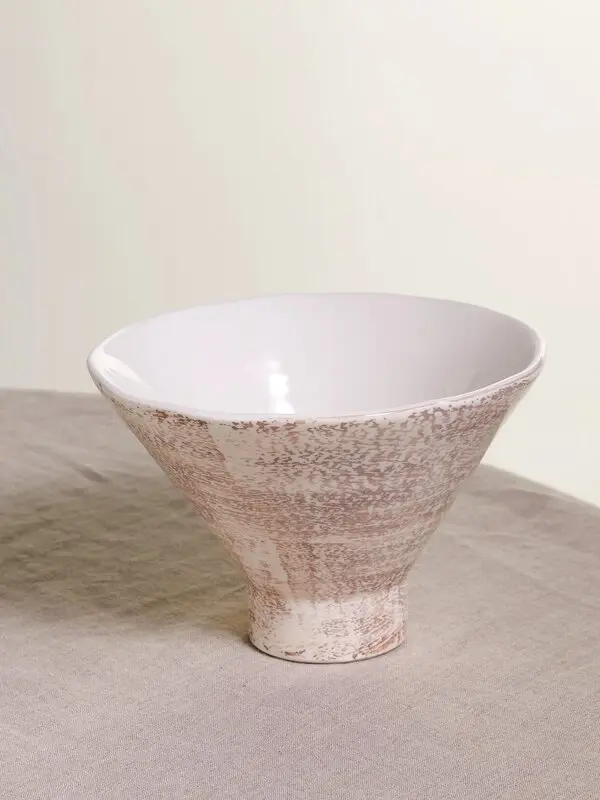 Brunello Cucinelli Glazed Ceramic Bowl - Neutrals
