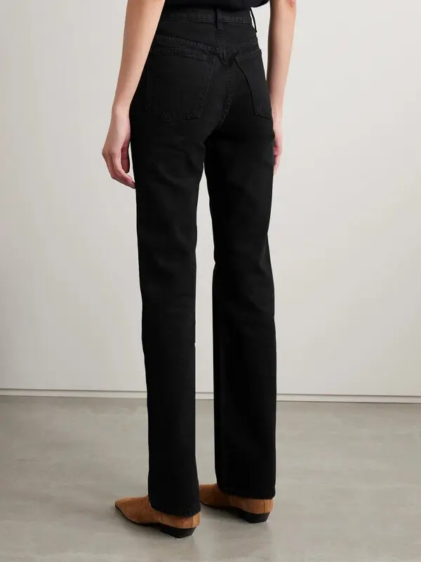 Khaite Danielle High-rise Slim-leg Jeans