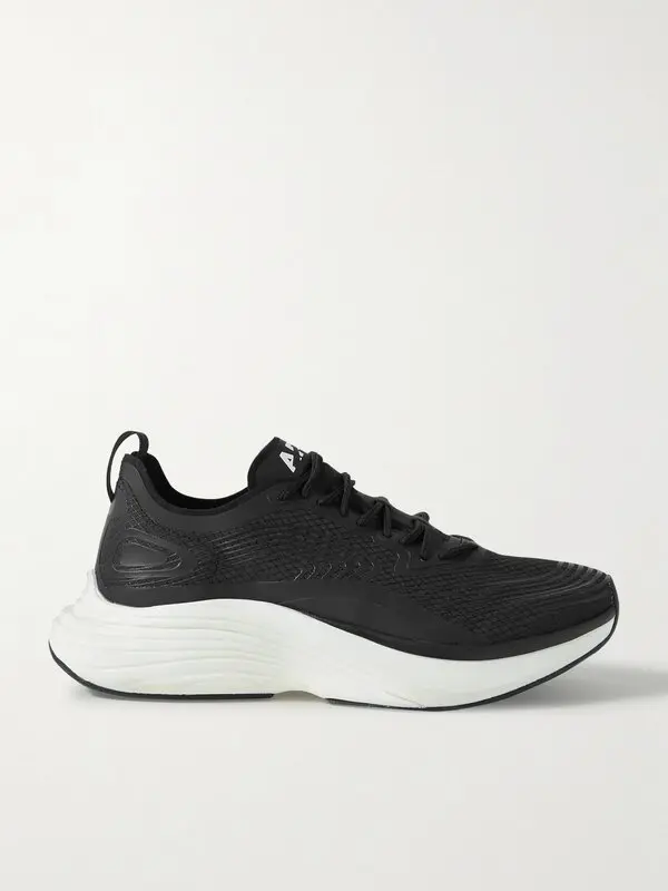 Apl Streamline Lace-up Ripstop Sneakers - Black