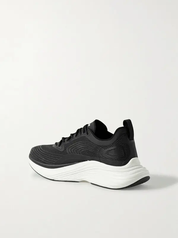 Apl Streamline Lace-up Ripstop Sneakers - Black