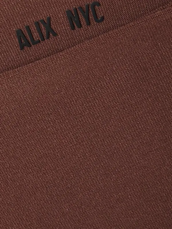 ALIX NYC Mott Stretch-jersey Bodysuit - Brown