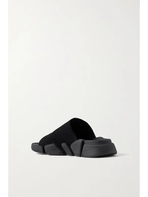 Balenciaga Speed 2.0 Stretch-knit Slides