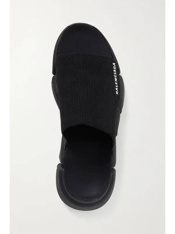Balenciaga Speed 2.0 Stretch-knit Slides