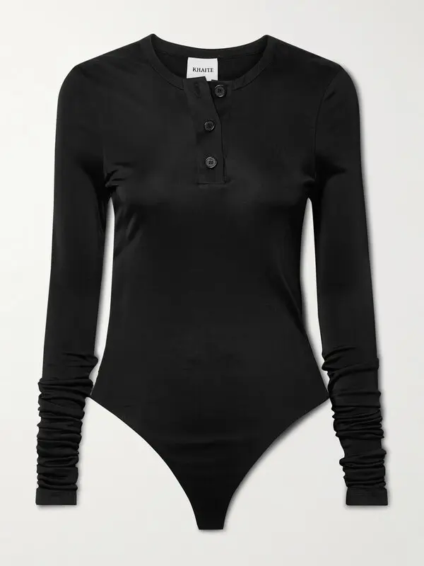 Khaite Janelle Stretch-jersey Bodysuit