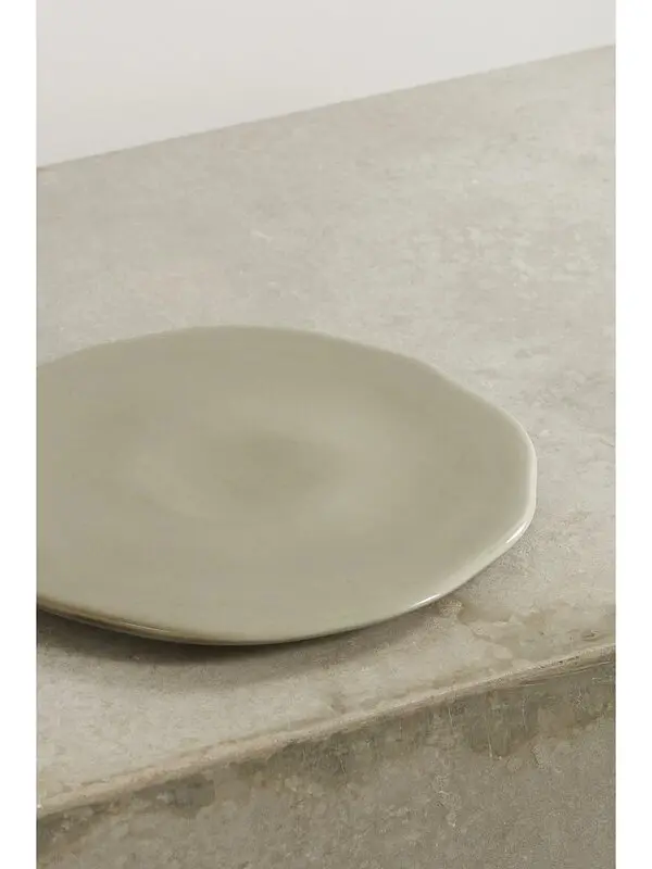 MARLOE MARLOE Net Sustain Glazed Ceramic Display Plate