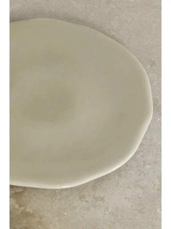 MARLOE MARLOE Net Sustain Glazed Ceramic Display Plate