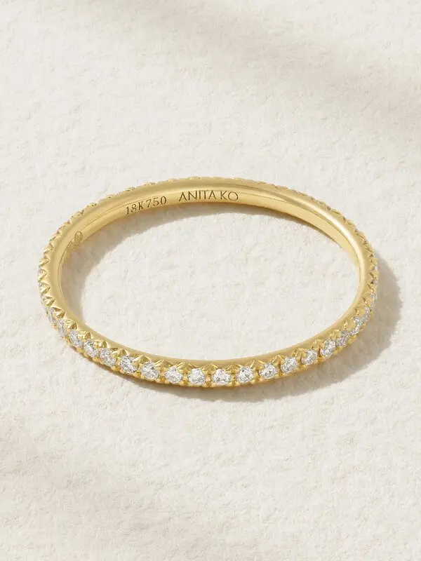 ANITA KO Eternity 18-karat Diamond Ring
