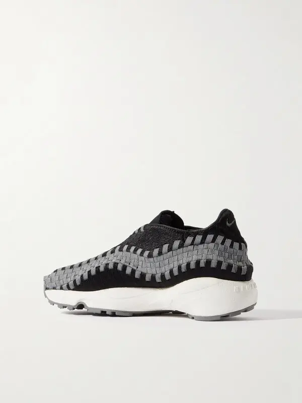 Nike Footscape Calf Hair Sneakers - Black