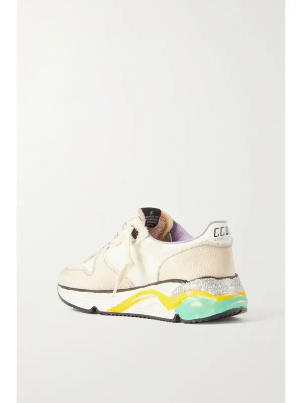 GOLDEN GOOSE Running Sole Distressed Sneakers