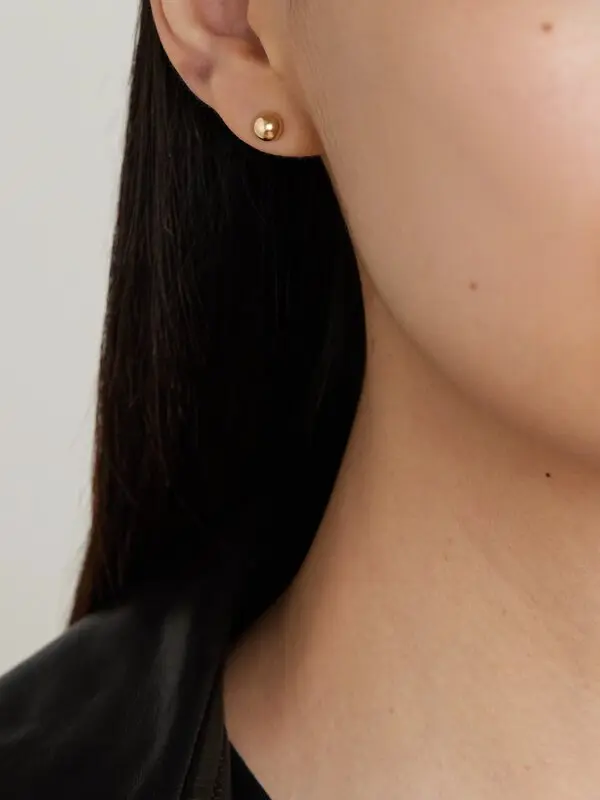 Mateo 14-karat Stud Earrings
