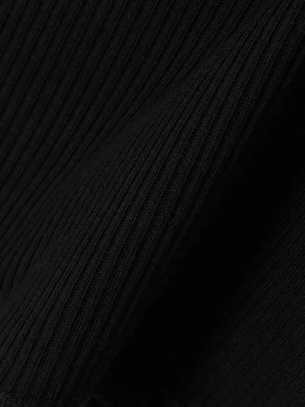 AGOLDE Binx Ribbed Tank - Black