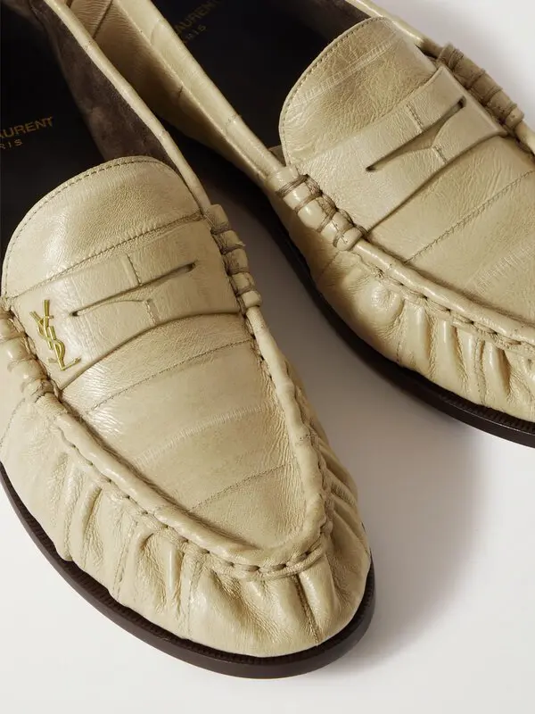 Saint Laurent Le Loafer' Leather Loafers