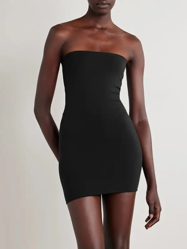 Wolford Fatal Strapless Stretch-jersey Maxi Dress