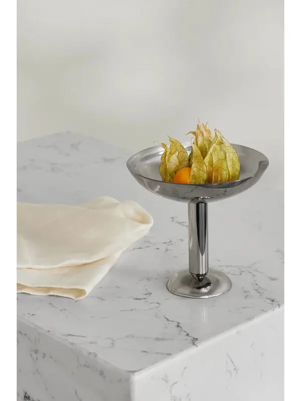 LOUISE ROE Polished Stainless Steel Champagne Coupe