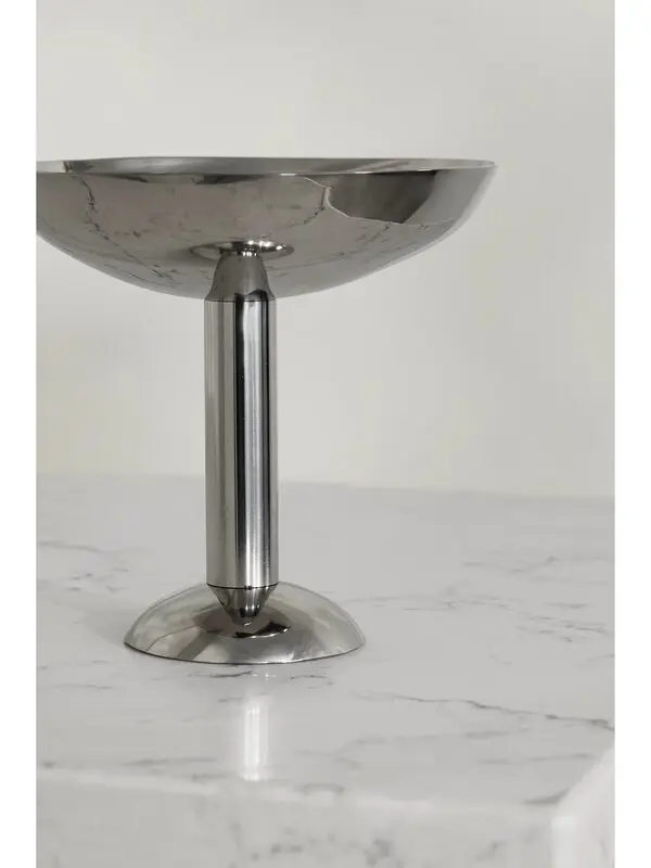 LOUISE ROE Polished Stainless Steel Champagne Coupe