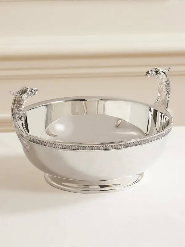 Christofle Malmaison -plated Bowl - Silver