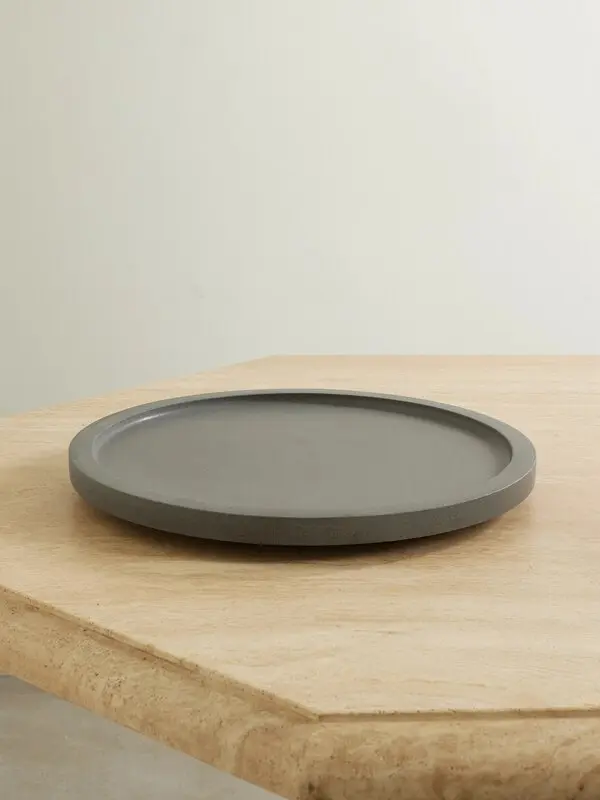 LOUISE ROE 10 Gallery Object 46cm Basalt Tray - Gray