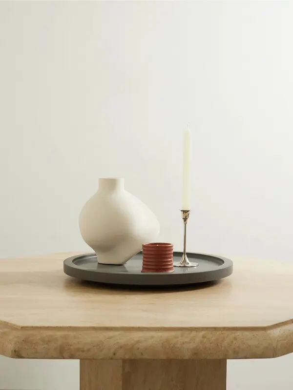 LOUISE ROE 10 Gallery Object 46cm Basalt Tray