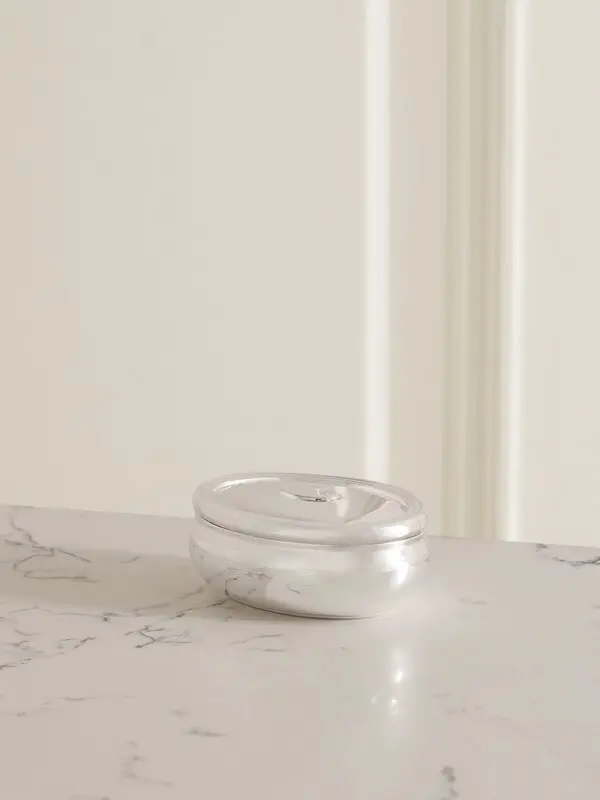 Christofle Bonbonnière -plated Trinket Box - Silver